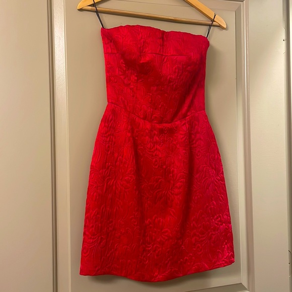 Dolce & Gabbana | Dresses | Dolce Gabbana Red Mini Cocktail Dress New ...